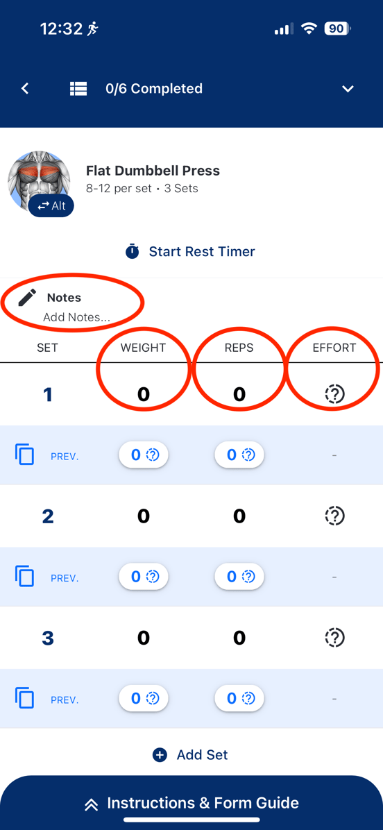 How do I properly track my workouts?