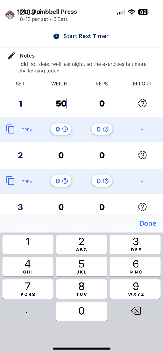 How do I properly track my workouts?