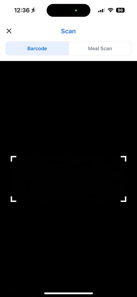 How do I use the AI food scanner and barcode?