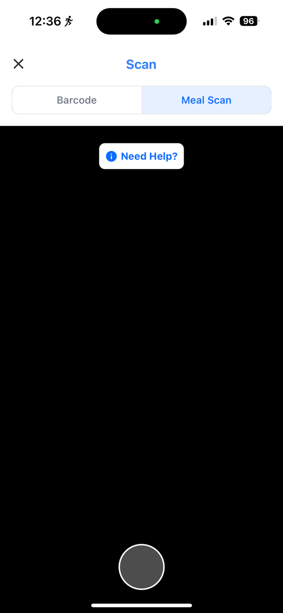 How do I use the AI food scanner and barcode?